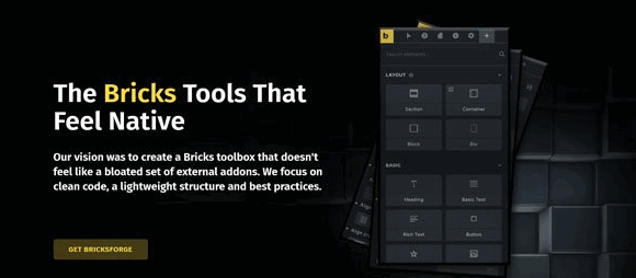 Bricksforge 0.9.4.3 – 感觉原生的 Bricks 工具-主题站 – WordPress主题、HTML模板、CMS模板、wordpress插件