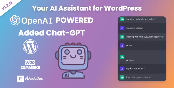 Your AI Assistant for WordPress v1.2.0 – 易用的 OpenAI 服务-主题站 – WordPress主题、HTML模板、CMS模板、wordpress插件